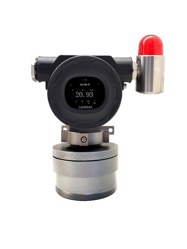 SG100-D Multi-gas Fixed Transmitter front view
