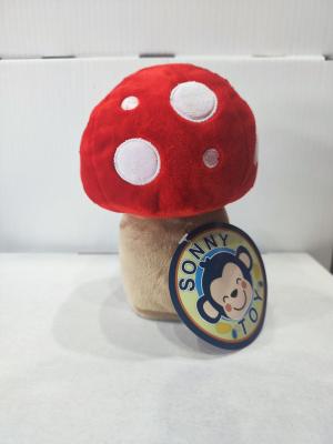 China Recording and Repeating Red Mushroom Plush Toy Electronic Toy Best gift for kids functional funny toy for sale