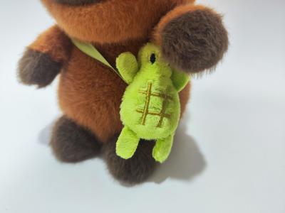 China Talking Back & Moving Capybara with Different Satchel Plush Toy Electronic Toy Best Children Gift for sale