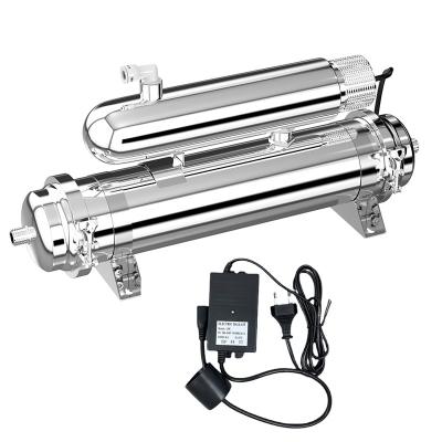 China Stainless Steel UV Water Purifier 1000L/H Household With UV Ultraviolet Lamp for sale