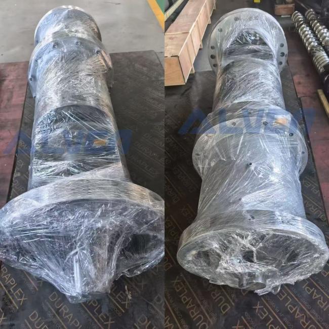 Squeezing Screw Barrel for Plastic Film With Water Squeezer