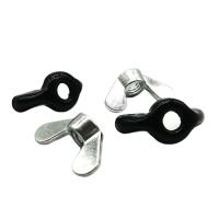 304 acier inoxydable Wing Nuts, vacarme 315 Wing Nut Black Grade 12,9