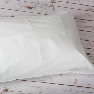 Chine Hot selling Customized Travel Non-woven cotton pillow cover disposable pillow case for Medical hospital à vendre