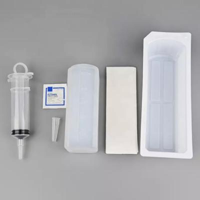 중국 Irrigation Syringe Tray With 60cc Piston Control Syringe 판매용