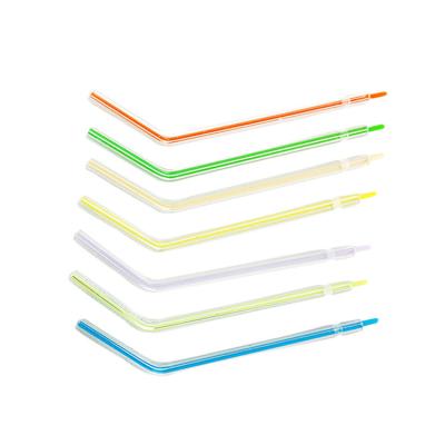 중국 Colorful Disposable Dental Supplies Spray Nozzles Tips 3 Way 판매용