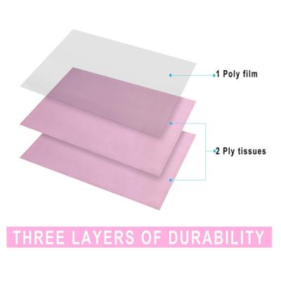 Κίνα Waterproof Pink  Disposable Consumable 3ply Scarf Apron Dental Bib προς πώληση