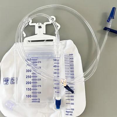 중국 Disposable Combination Urine Drainage Bags Hospital Combination Urine Drainage Bags Medical Urine Flow Meter 판매용