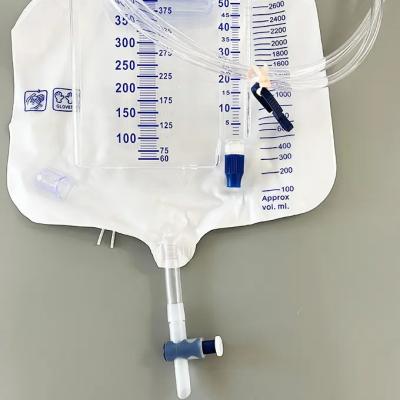 중국 Disposable Combination Urine Drainage Bags Hospital Combination Urine Drainage Bags Medical Urine Flow Meter 판매용