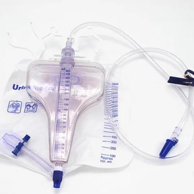 중국 Disposable Sterilized Portable China Urinary collection Urine Meter Bag Meter System 판매용