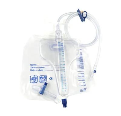 중국 Disposable Sterilized Portable China Urinary collection Urine Meter Bag Meter System 판매용