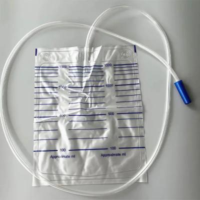 Chine Urological Sterilized Disposable Transparent Economy Urinary Urine Drainage Collection Bag à vendre