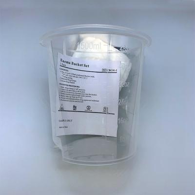 중국 Disposable medical cleansing enema set customizable enema bag set 판매용
