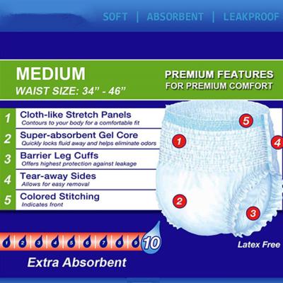 Κίνα Disposable Adult Diaper for Elder Old People Cheap Wholesale Price Free Sample Adult Pull On Diaper προς πώληση