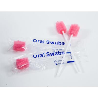 중국 Wholesale Disposable Sterile Oral Swab Stick Medical Sponge Stick 판매용