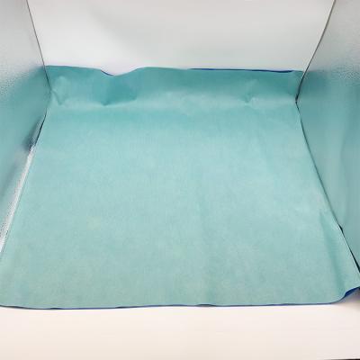 Chine SMS Medical Surgical Supplies Two Color Bonded Surgical Sterilization Wraps à vendre