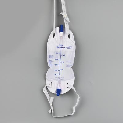 중국 Male urine leg bag system customization oem disposable urine collection leg bag for adult 판매용
