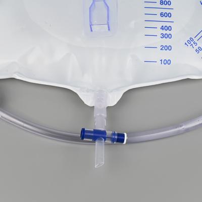 중국 Economic urinary drainage bag customization portable urine collector leg bag long tube 판매용