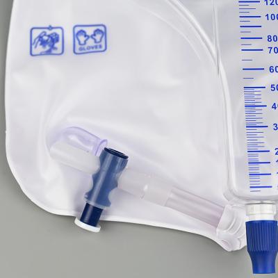 중국 Adulturine bag hospital use urine drainage bag customization economic urometer urinary drainage bag 판매용