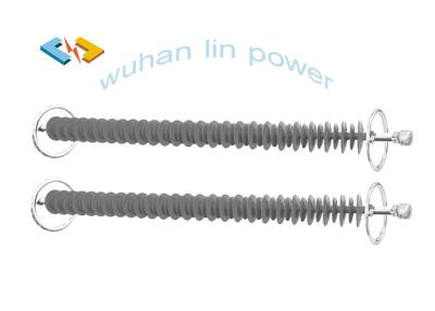 中国 400KV 210kNの合成のシリコーンの絶縁体、灰色の架空送電線の絶縁体 販売のため