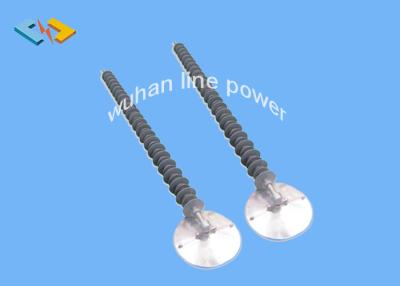 China zusammengesetzter Polymer-Isolator 330KV 210kN mit roten Hallen, Aluminiumlegierungs-Korona-Ring zu verkaufen