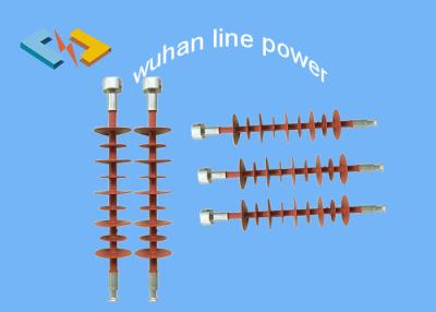 中国 42kV/70kN Transmisson頭上式のラインのための赤いシリコーン ゴムの絶縁体 販売のため