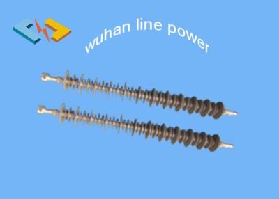 China 500KV samengestelde Lange Staafisolatie met Contactdoos/Balkoppeling, Rode Kleur Te koop
