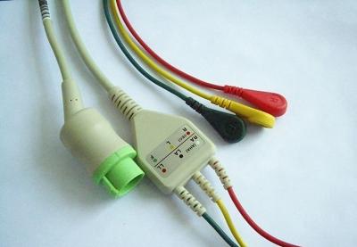 Cina La rottura conclude i Leadwires di un pezzo 12P di norma 3 di IEC del cavo di Kontron ECG in vendita