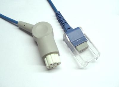 Cina cavo di estensione grigio del cavo Spo2 di 2.4M intorno al Pin 10 al connettore DB9 in vendita