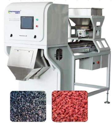 Cina Il nero/selezionatore rosso di colore di Wolfberry una rimozione precisa di 0,5 t/h con la sorgente luminosa del LED in vendita