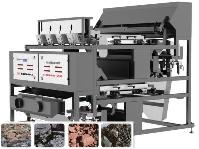 Cina Maglia online di Jet Valve 16 di sostegno del minerale metallifero del selezionatore telecomandato di colore - 3 cm in vendita