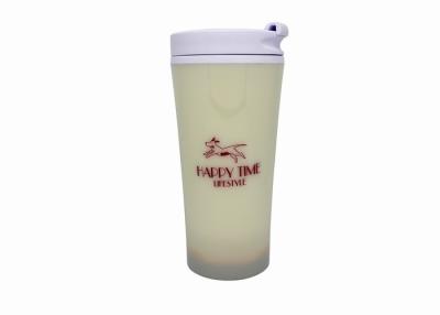 Cina Bottiglia di acqua di plastica di viaggio di FDA, tazze di caffè di plastica riutilizzabili con i coperchi in vendita