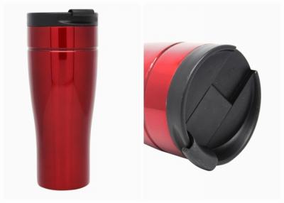 China O derramamento portátil vermelho menos caneca de café, vácuo de um derramamento de 470 ml nenhum isolou a caneca de café à venda