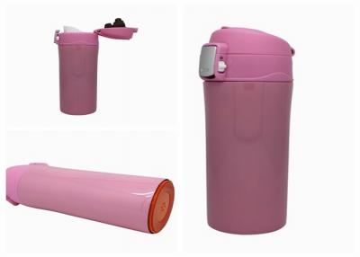 Cina Logo caldo e freddo delle tazze da caffè isolato termale rosa, di viaggio della chiavetta della matrice per serigrafia in vendita