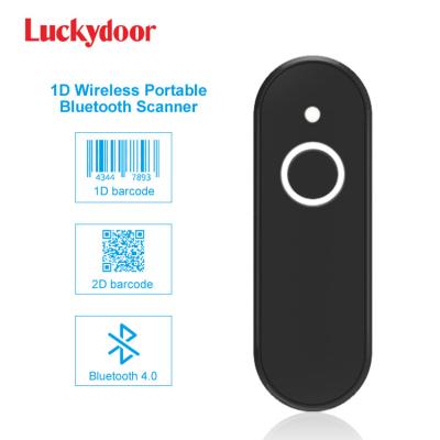 China Het draagbare van de de Streepjescodescanner van 1D tweede Bluetooth het QR Codewerk met Vensterspc POS Te koop