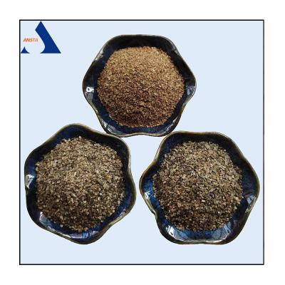 Cina Vermiculite d'oro senza amianto 0.3-1mm/1.0-2.5mm/1-3mm/2-4mm in vendita
