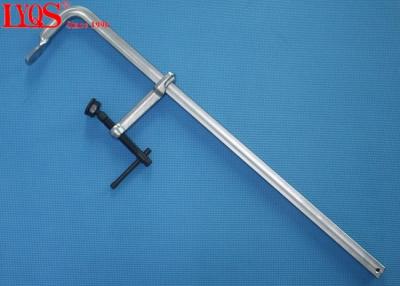 China Abrazadera de barra durable de desplazamiento 12000N, tipo tamaño de F de la abrazadera 140mm×800m m en venta