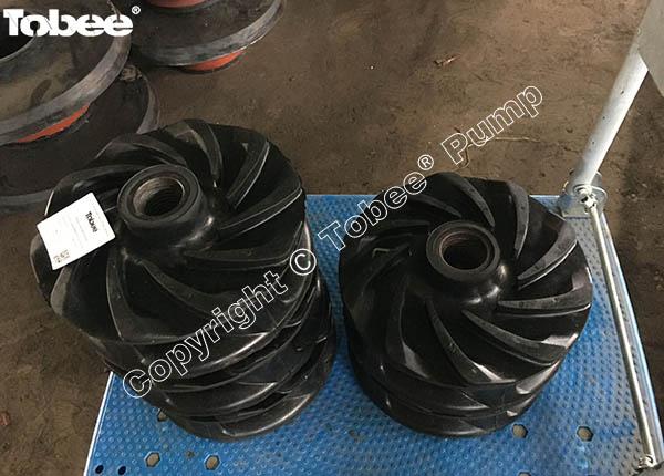 Rubber Lined Slurry Pump Impeller