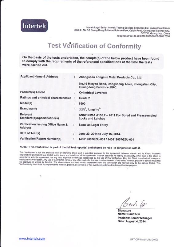 ANSI Grade2 - Bakue Commerce Co.,Ltd.
