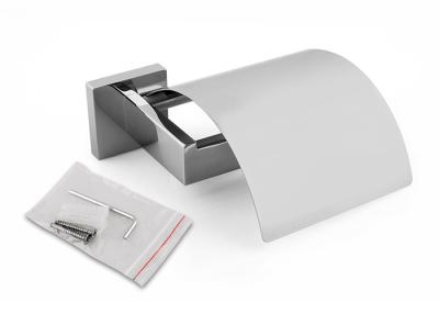 Chine SUS304 Porte-papier de toilette à poste unique Accessoires de salle de bain OEM Pour hôtel à vendre