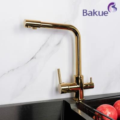 Κίνα 3 σε 1 γέφυρα ανοξείδωτου H330 XW200mm ορείχαλκου στροφίγγων εξαγνιστών νερού που τοποθετείται προς πώληση