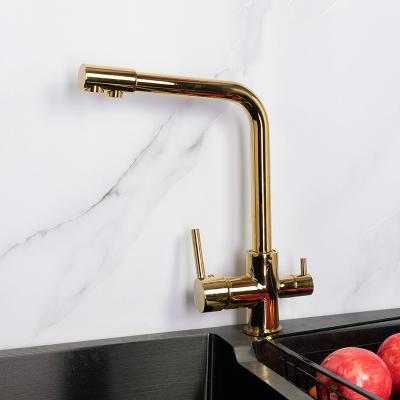 Κίνα 3 σε 1 γέφυρα ανοξείδωτου H330 XW200mm ορείχαλκου στροφίγγων εξαγνιστών νερού που τοποθετείται προς πώληση