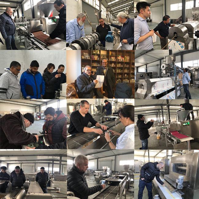 Fiocchi di granturco della pressa per estrudere che fanno macchina con CE