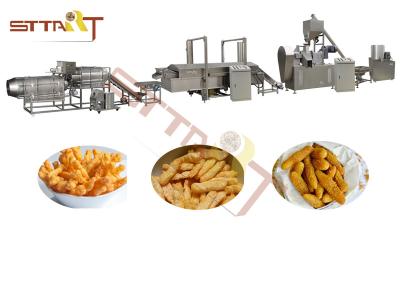 Cina Estrusione Kurkure di iso del CE che fa la linea di produzione dello spuntino estrusore a vite del gemello in vendita