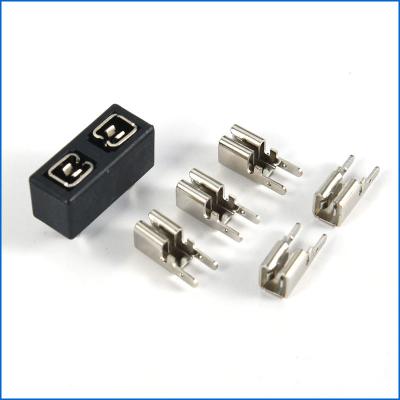 중국 0.5 밀리미터 두께와 버스만 요지 PCB 퓨즈 클립 홀더 5x20mm 판매용