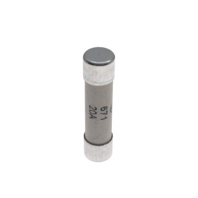 Κίνα 6x25mm Cartridge Slow Blow Ceramic Tube Fuse Link 20A 75V with Copper Siled Cap προς πώληση