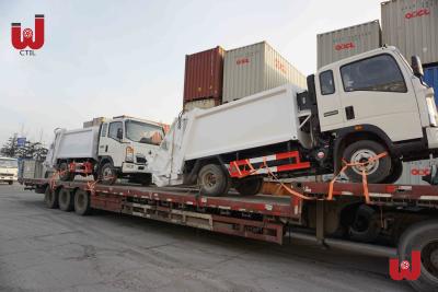 Cina Camion di bassa potenza del compattatore dei rifiuti del caricatore della parte posteriore di Remoral 8CBM dell'immondizia in vendita