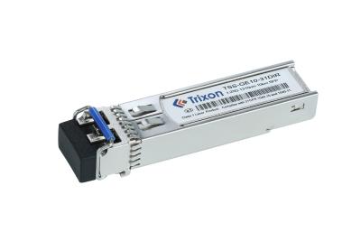 China TSS-GE10-31DIR,Industrial, bis zu 15 km 1310nm Hot Pluggable 1.25G SFP Transceiver mit Temperaturbereich von -40 °C ~ +85 °C zu verkaufen