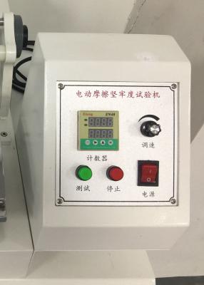 China Unebenheits-Abnutzungs-beständige lederne Prüfmaschine 220V JIS-L0801 Farb zu verkaufen