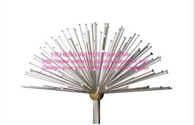 중국 구리 Chromplated Semisphere 분수는 실내 소형 반구를 Nozzles 판매용