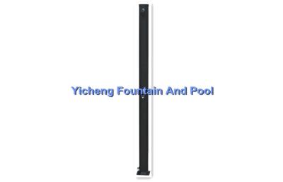 중국 2M 고도 PVC/알루미늄 똑바로 몸 수영풀 부속품 태양 샤워 판매용